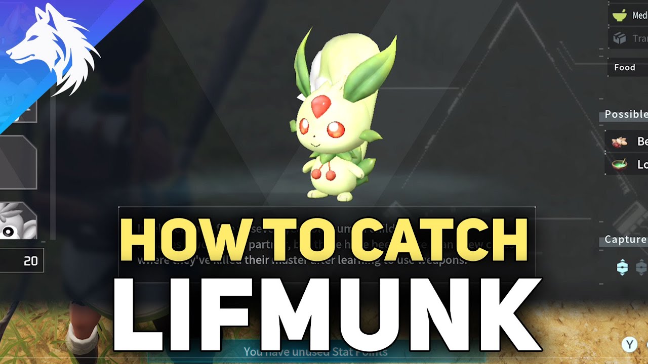 Where To Catch Lifmunk (Location, Stats & Habitat) Palworld - YouTube
