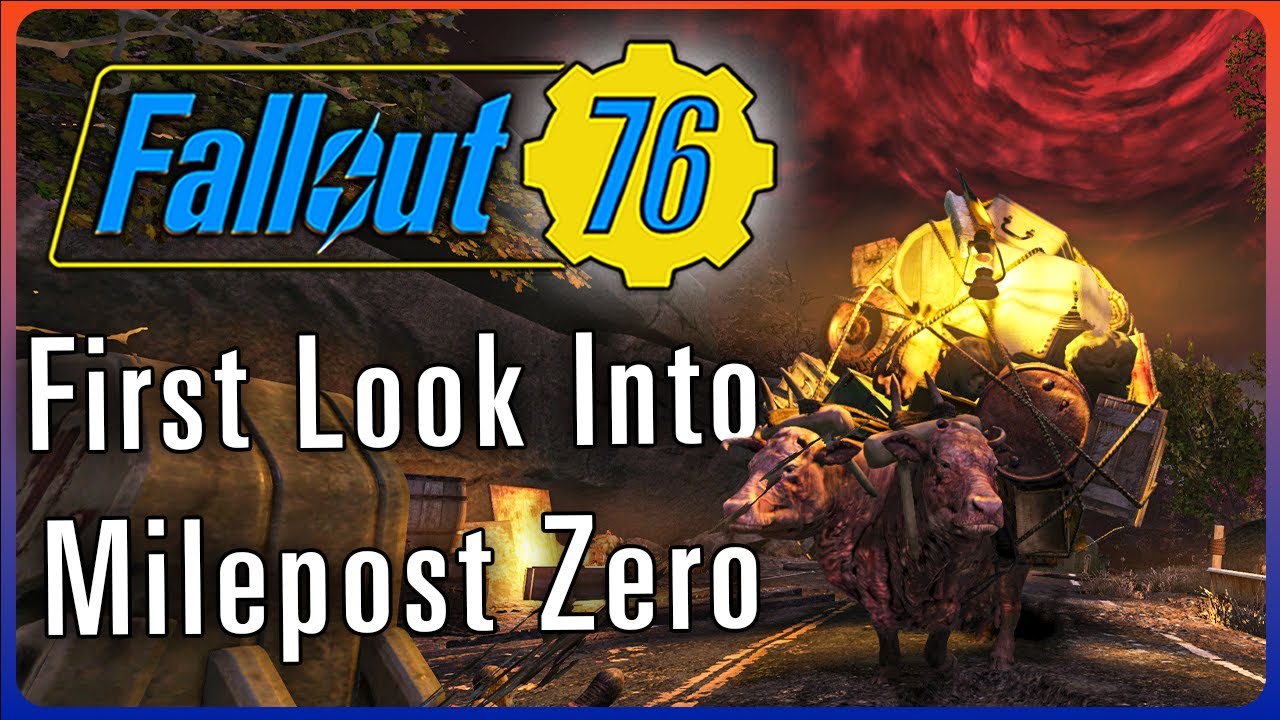 We Got To Test Out The Milepost Zero Update Coming To Fallout 76 - YouTube