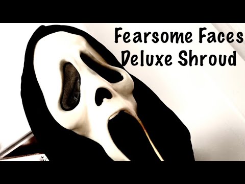 Fearsome Faces Deluxe Shroud GhostFace Mask Unboxing - YouTube