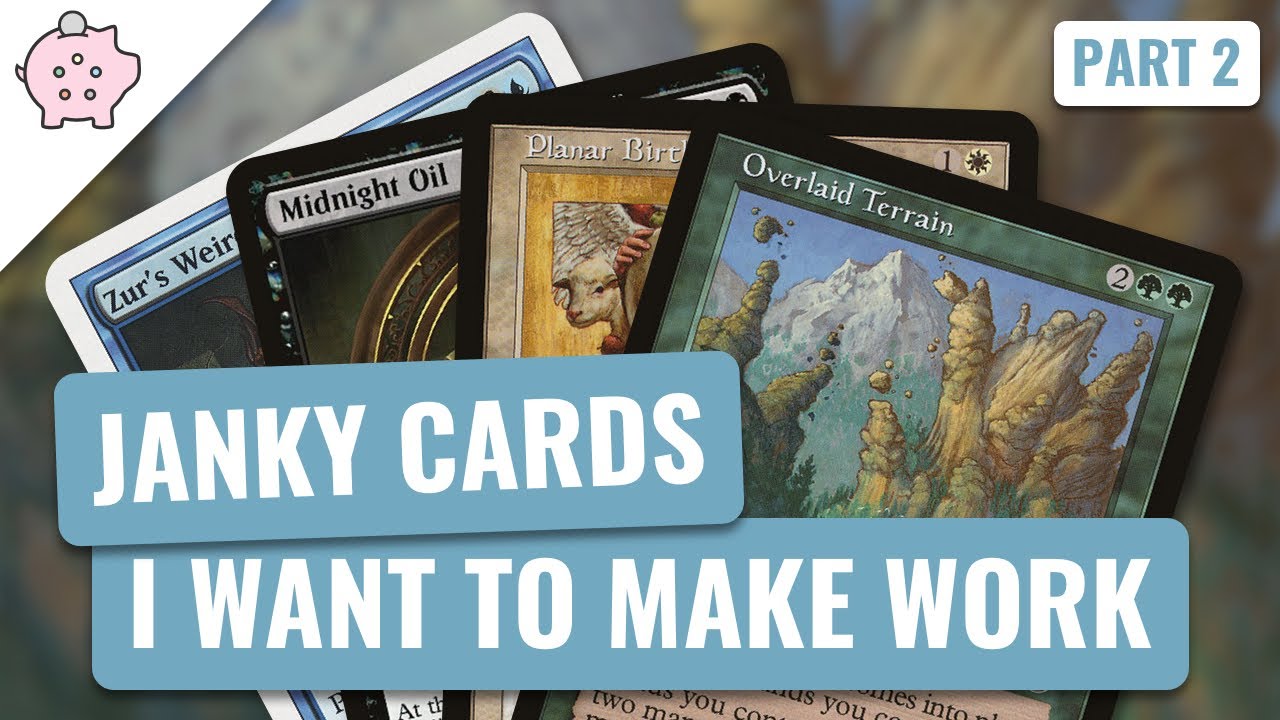 Janky Cards That I Want to Make Work | EDH | Good Jank | Magic the ...