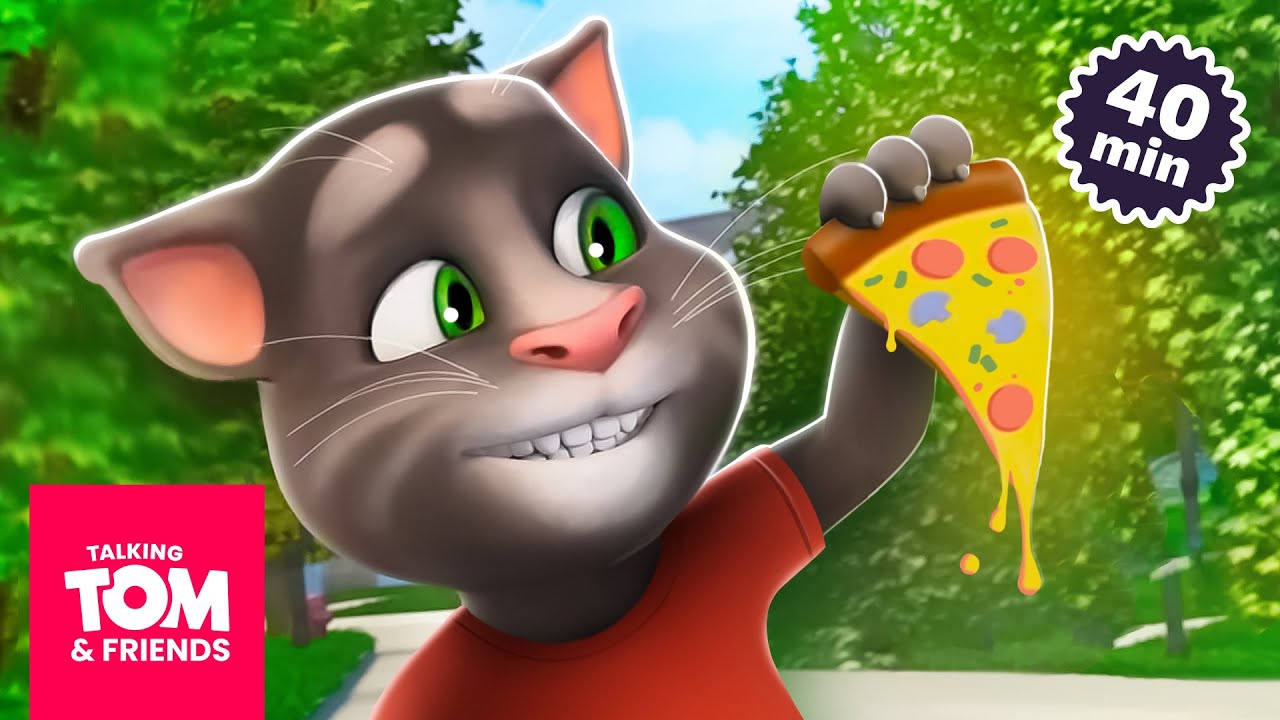 Favorite Foods 🌮 Talking Tom & Friends Compilation - YouTube