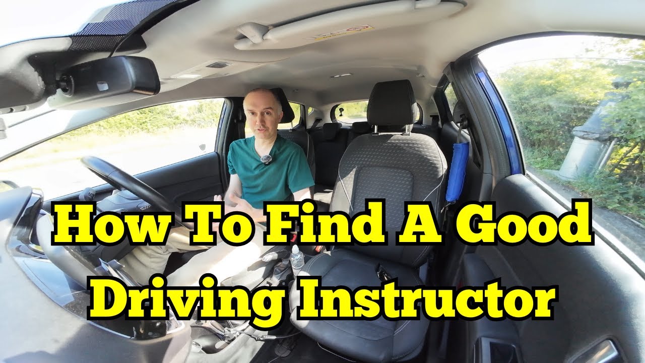 How To Find A Good Driving Instructor - YouTube