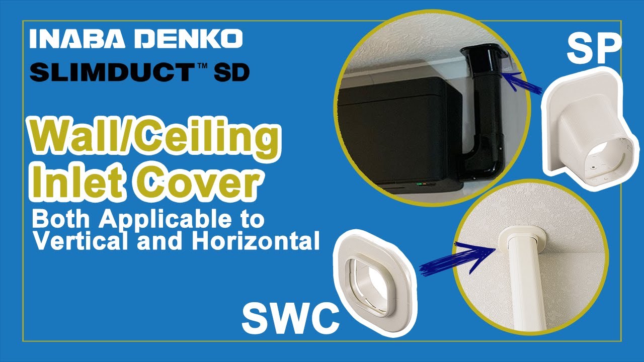 Wall/Ceiling Inlet "SP" and "SWC" series ENABA DENKO - YouTube