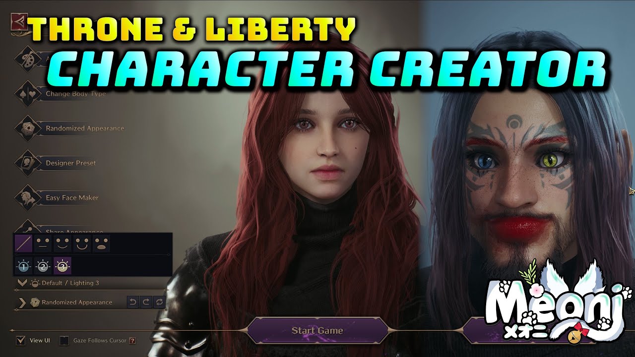 Throne and Liberty - Character Creation Thoughts - YouTube