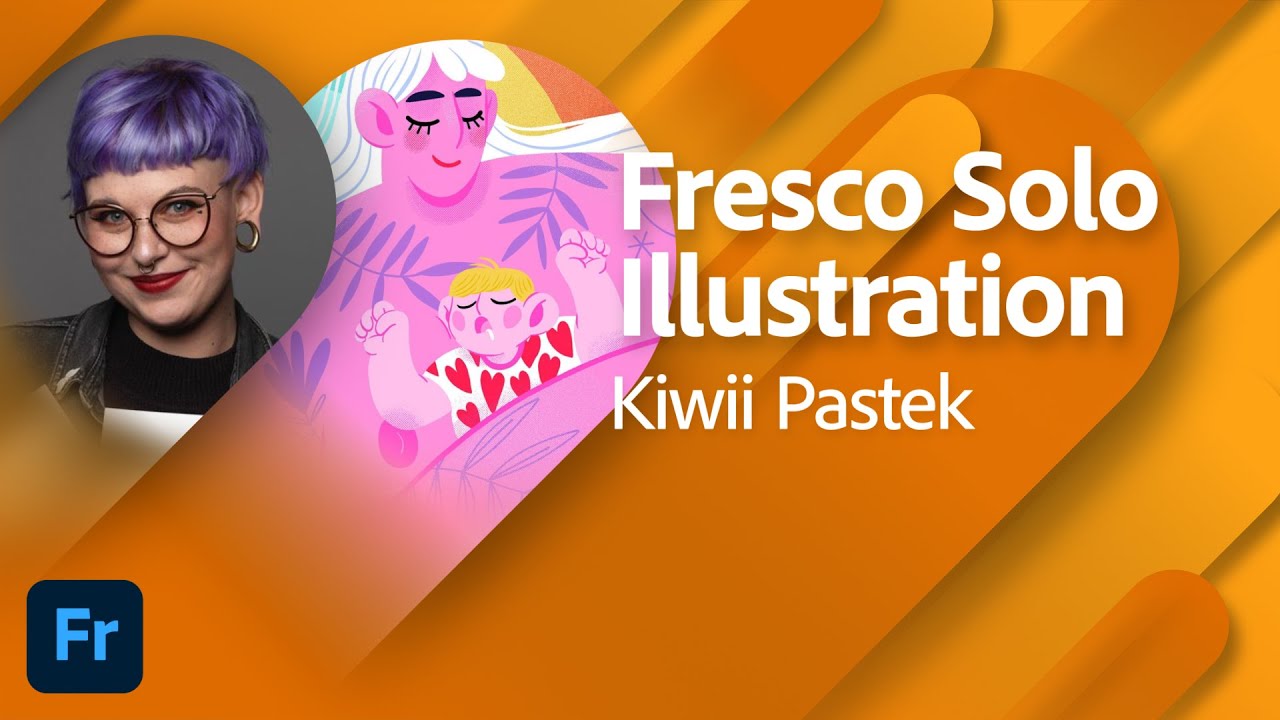 Fresco Solo | Illustration et (changement de) style avec Kiwii Pastek | Adobe France - YouTube