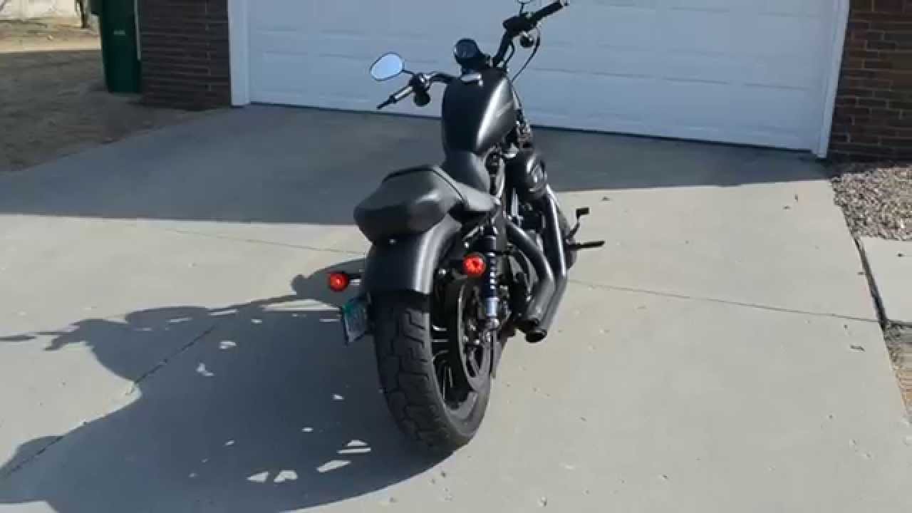 Iron 883 Walk Around and Start Up - YouTube