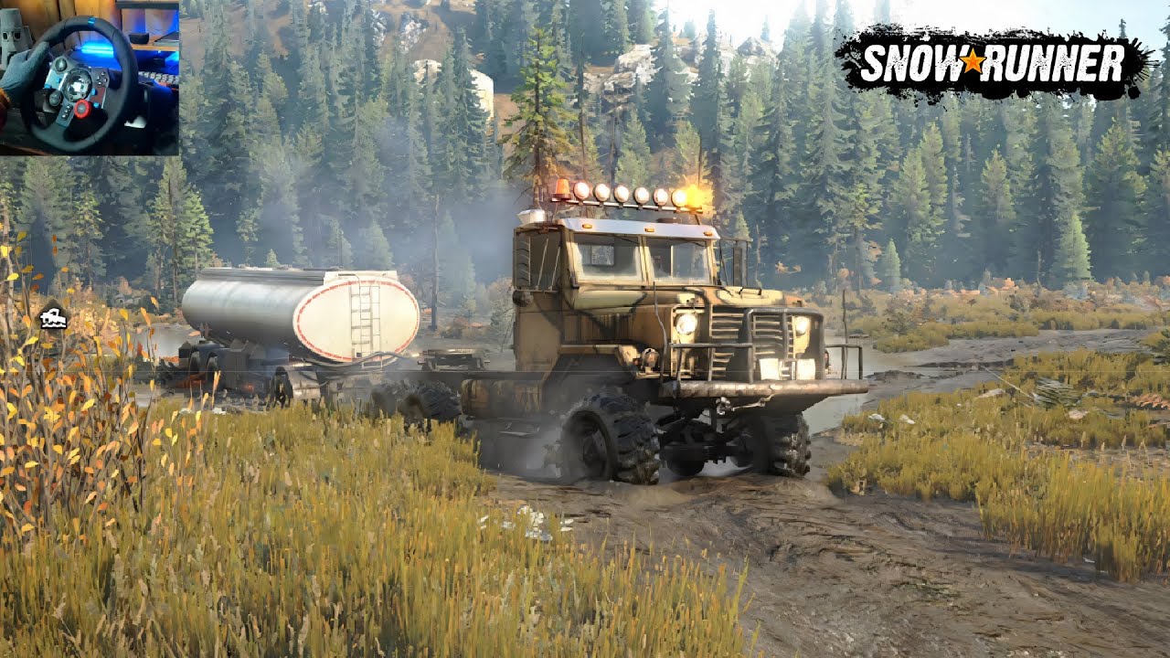 SnowRunner - Find and Rescue the Missing Oil Tank in the Swamp | ANK ...