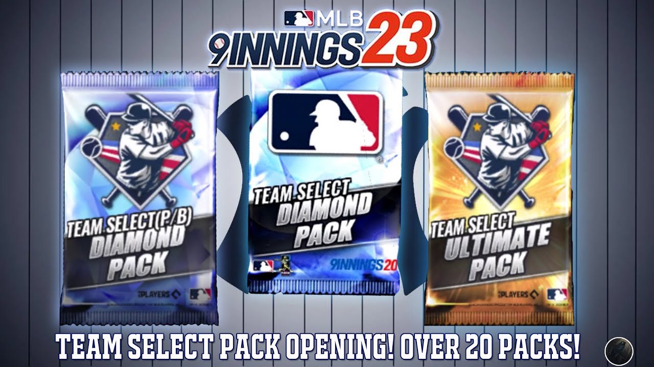MLB 9 INNINGS 23 EP 36: over 20 TEAM SELECT Packs! - YouTube