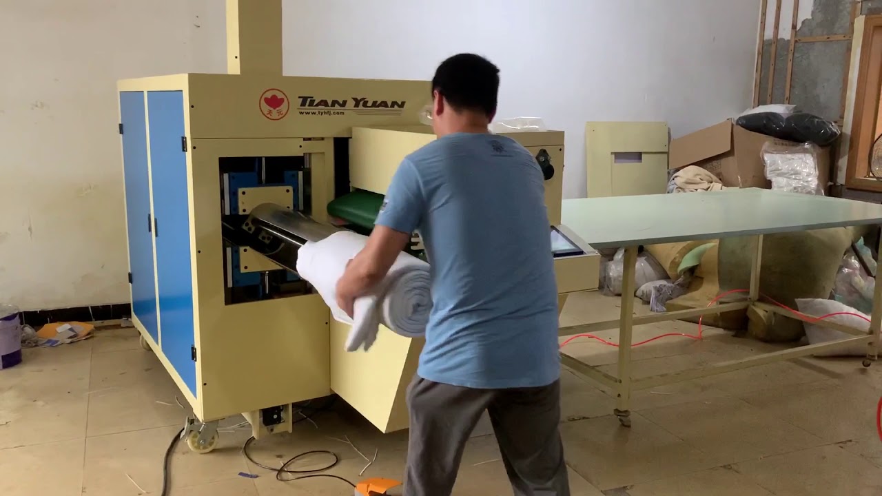 Pillow compact rolling machine/quilt compress packing machine/bedsheet ...