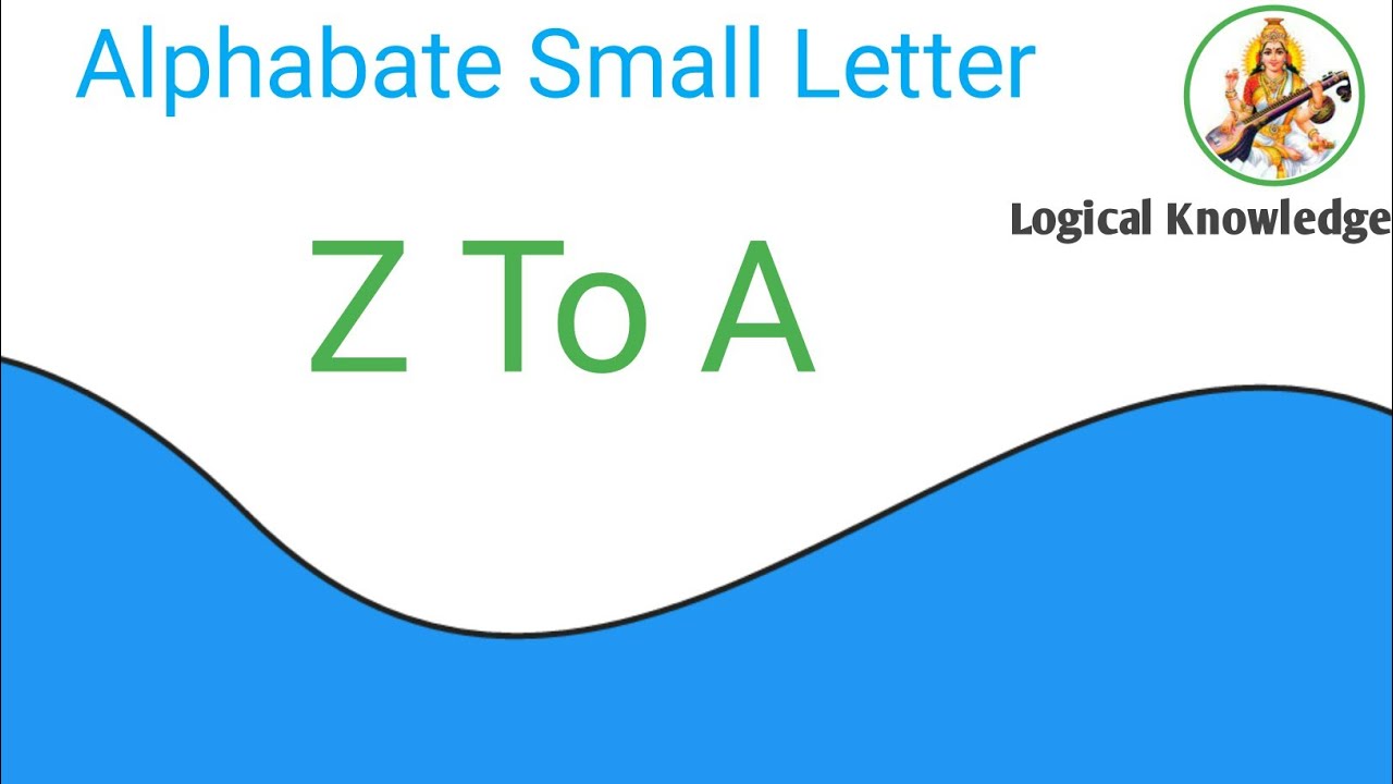 "Alphabet Backwards" - Sing ZYX, ABC Song, Kids Learning Nursery Song ...