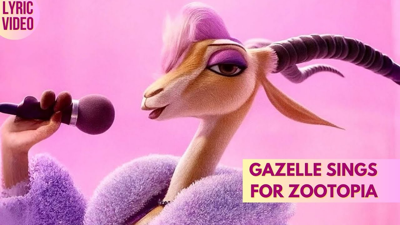 Gazelle sings for Zootopia 2 [unOFFICIAL Fanmade Song] - YouTube