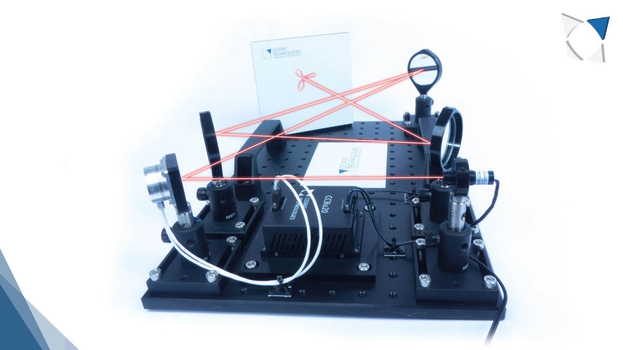 Mini Fast Steering Mirror optical bench - Demo Kit #16 - YouTube