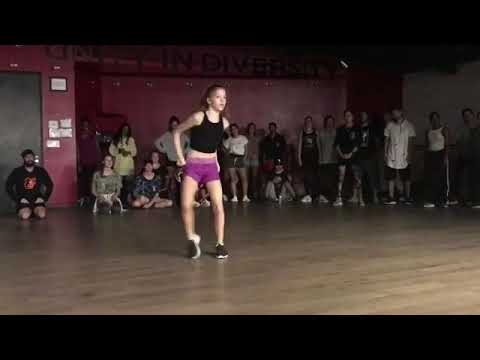 Jayden dancing to 'into you' - YouTube