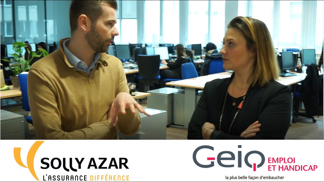 Solly Azar est partenaire du GEIQ Emploi et Handicap - YouTube