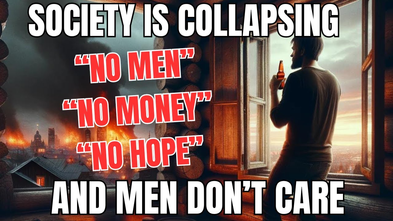 Men are Watching Society Collapse While Sipping a Beer - YouTube