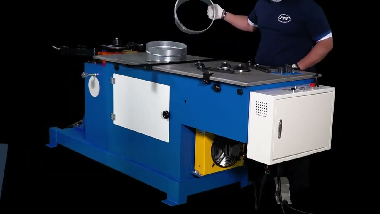 Spiral Matic Elbow Maker Spiral Machine from PPI - YouTube