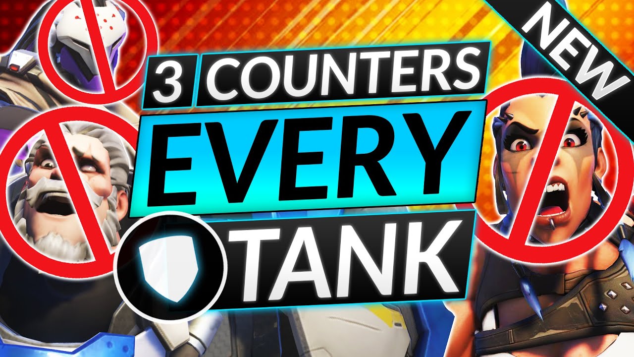 3 COUNTER PICKS, EVERY TANK HERO (All Roles!) - Overwatch 2 Meta Guide ...
