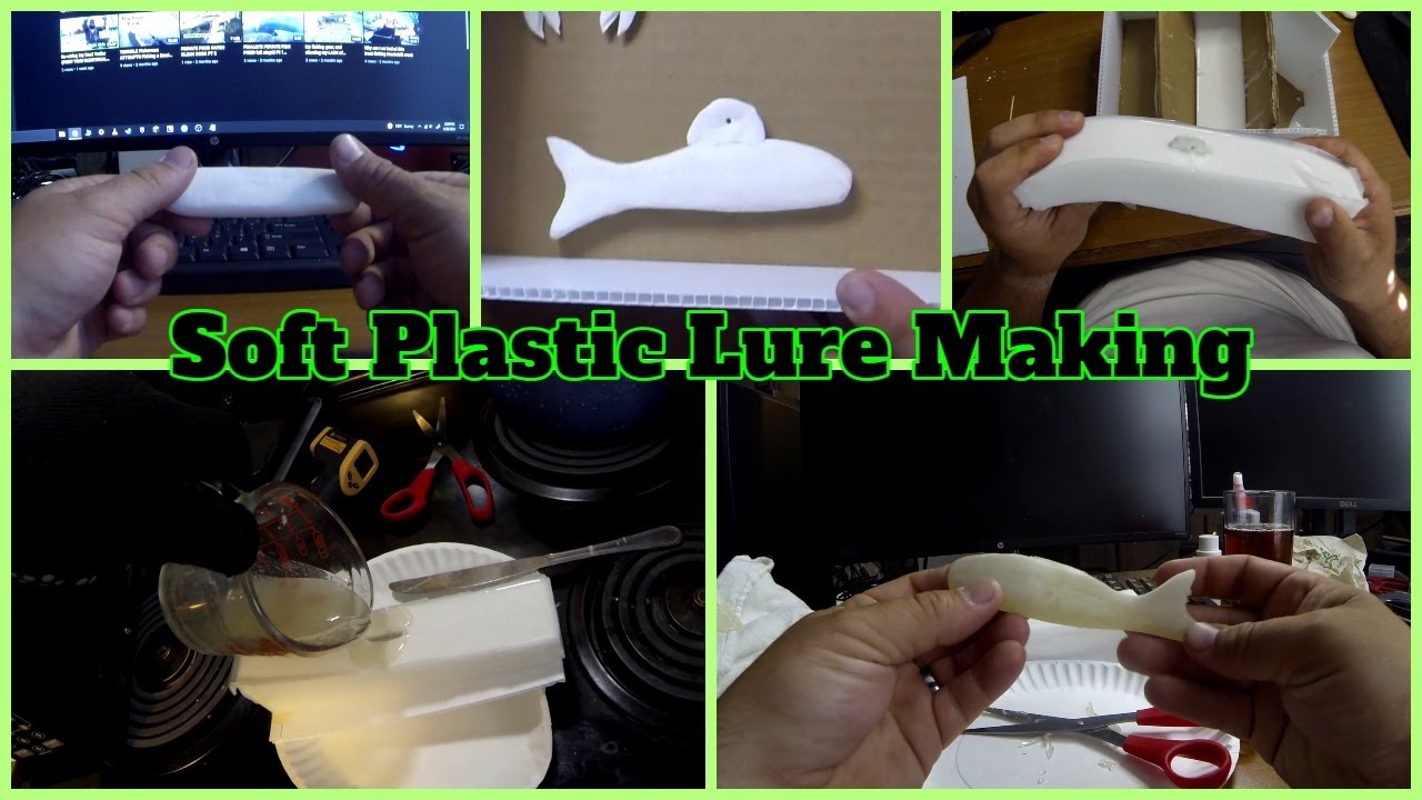 From Clay to Bait | Soft Plastic Lure Making - YouTube