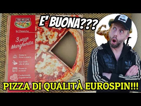 PIZZA SURGELATA BY EUROSPIN 💥 E' BUONA??? 🤔 - YouTube