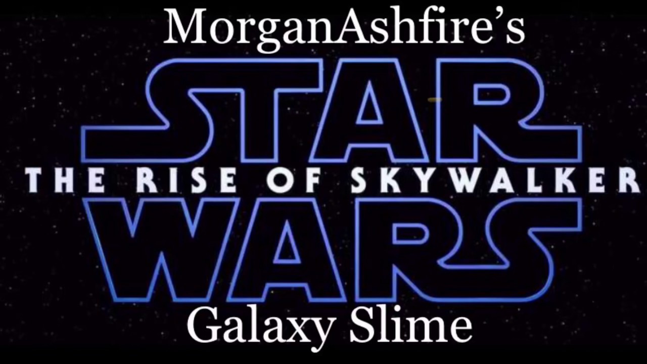 How to Make Star Wars Galaxy Slime - YouTube