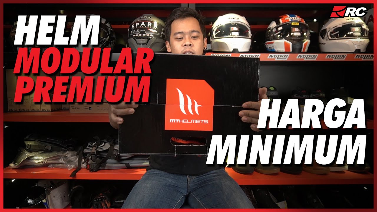 MT HELMETS ATOM SV, Helm Modular Premium dengan Harga Minimum! - YouTube