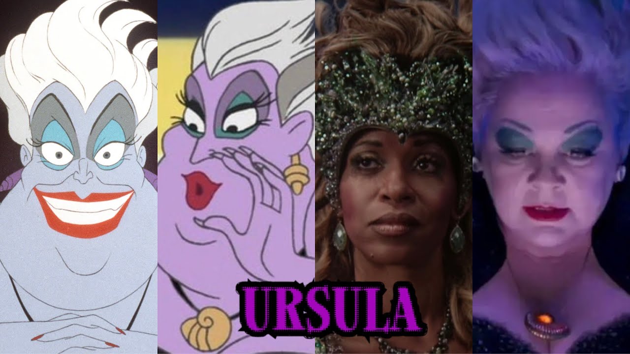 Ursula (The Little Mermaid) | Evolution In Movies & TV (1989 - 2023 ...