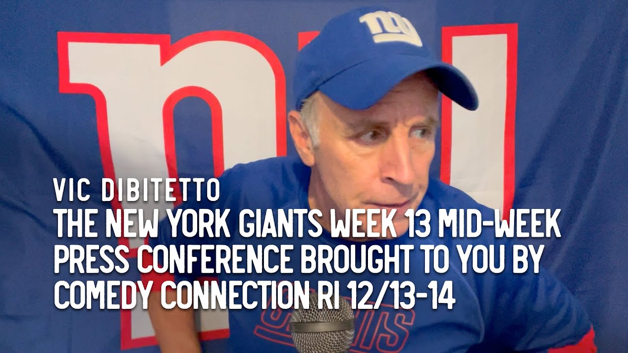 The NY Giants Week 13 Mid-Week Press Conference brought to you by ...