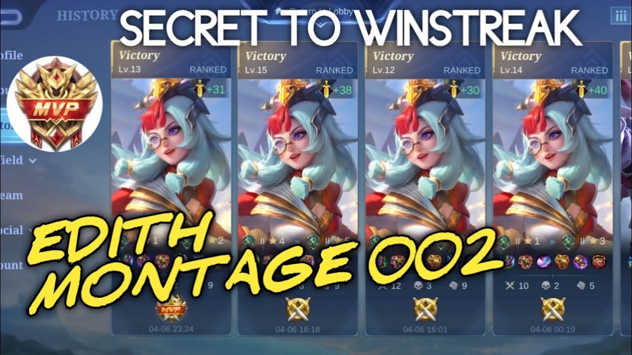 EDITH MONTAGE 002 - Collector Skin Red Bastion Plays - Best Moment and ...