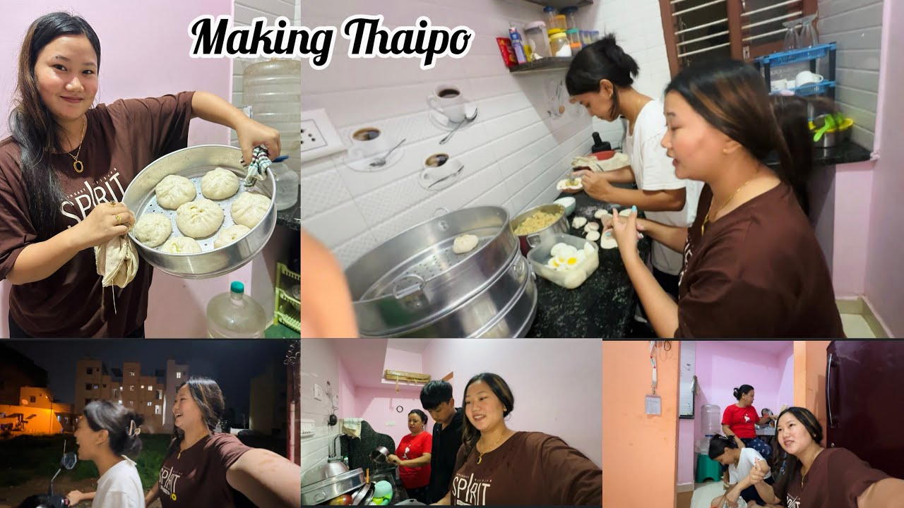 Making Thaipo In Cousin Home 🏠 🐻 - YouTube
