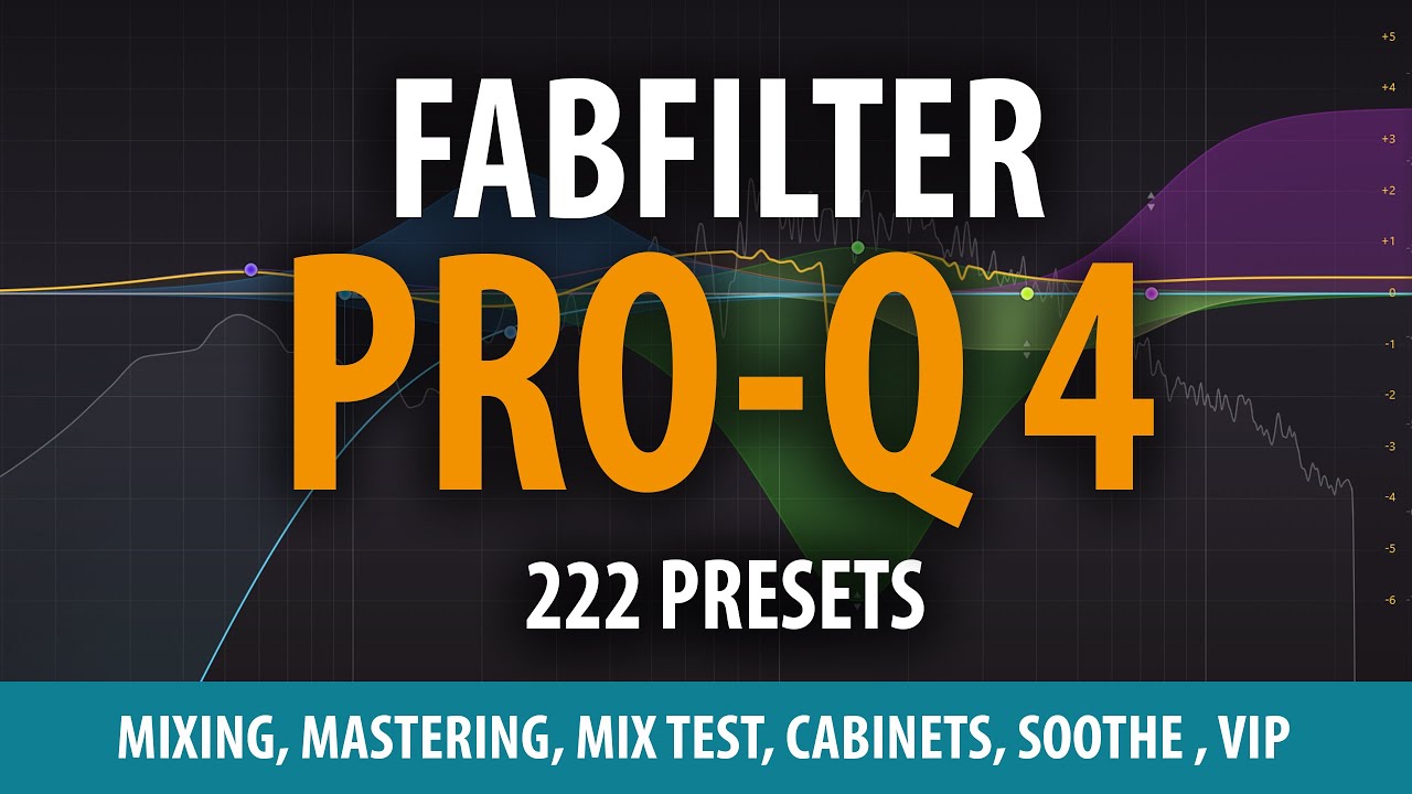 FabFilter PRO-Q 4 - 222 Presets | Best EQ for Music Producers - YouTube