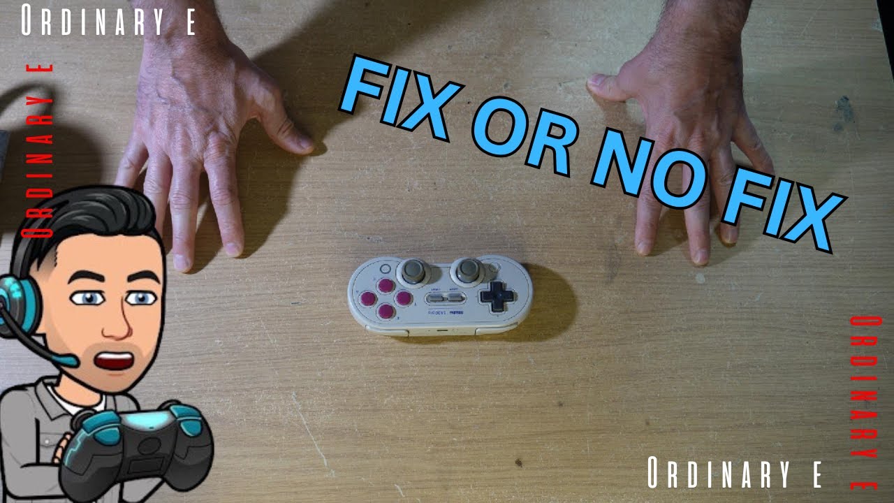 Broken 8bit Retro Gaming Controller Fix or No Fix? - YouTube