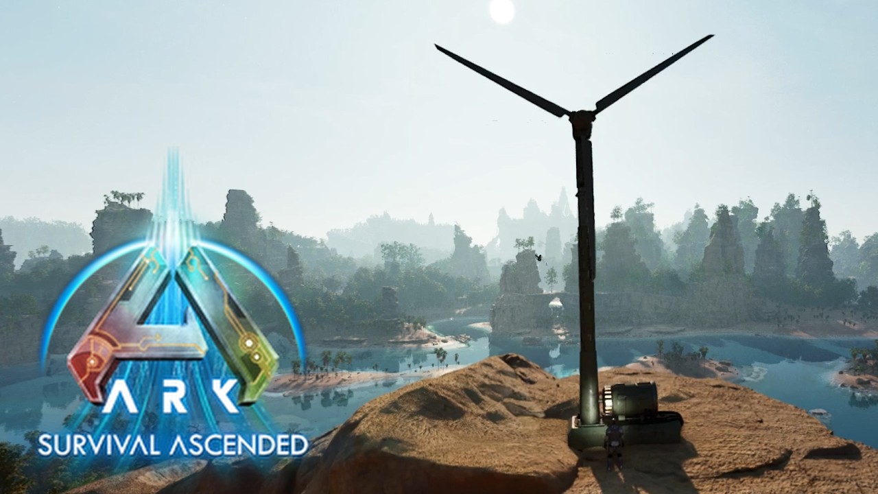 Wind Turbines are powerful then ever! - ARK: Survival Ascended - YouTube