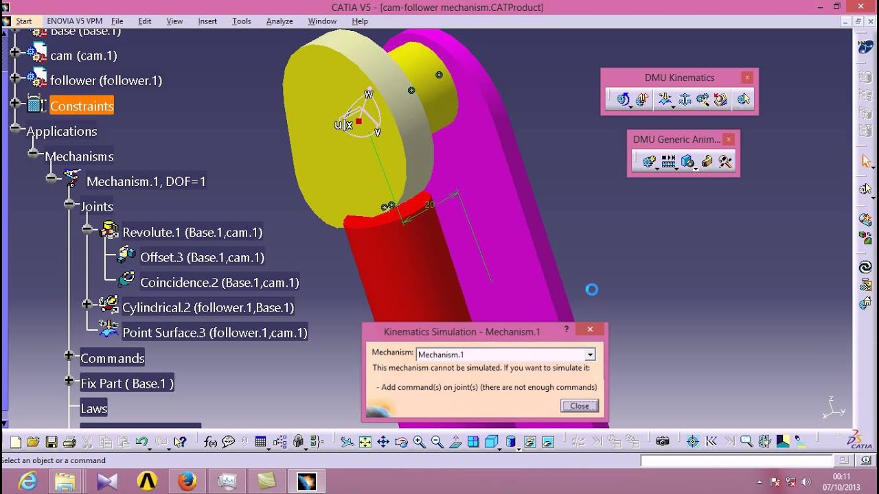 cam follower mechanism assembly - YouTube