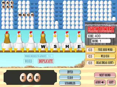Chicktionary FROM Big Fish Games MICROSOFT WINDOWS HYPERSPIN NOT MINE ...