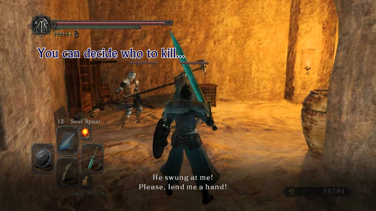 Dark Souls 2: Pate & Creighton BATTLE - YouTube