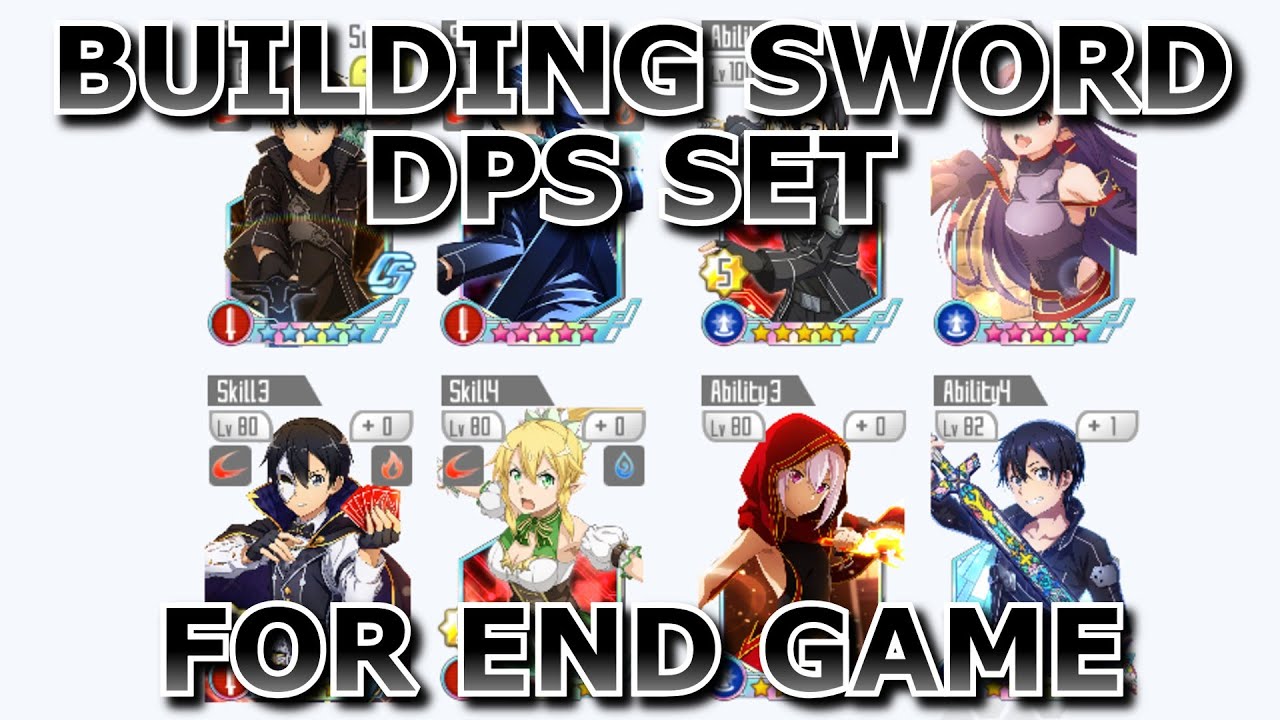 How To Build DPS SET For Sword (End Game) | SAOIF - YouTube