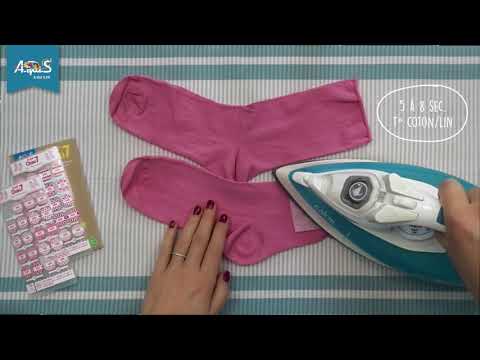 A-qui-Chau7® Les étiquettes chaussettes pour retrouver et identifier ses paires de chaussettes !