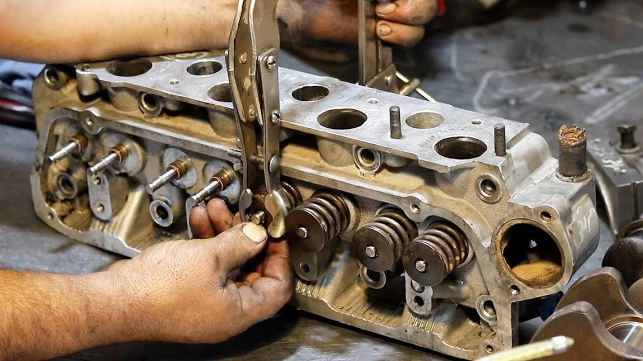 Auto Repair: Cylinder Head Rebuild & Engine Repair! - YouTube