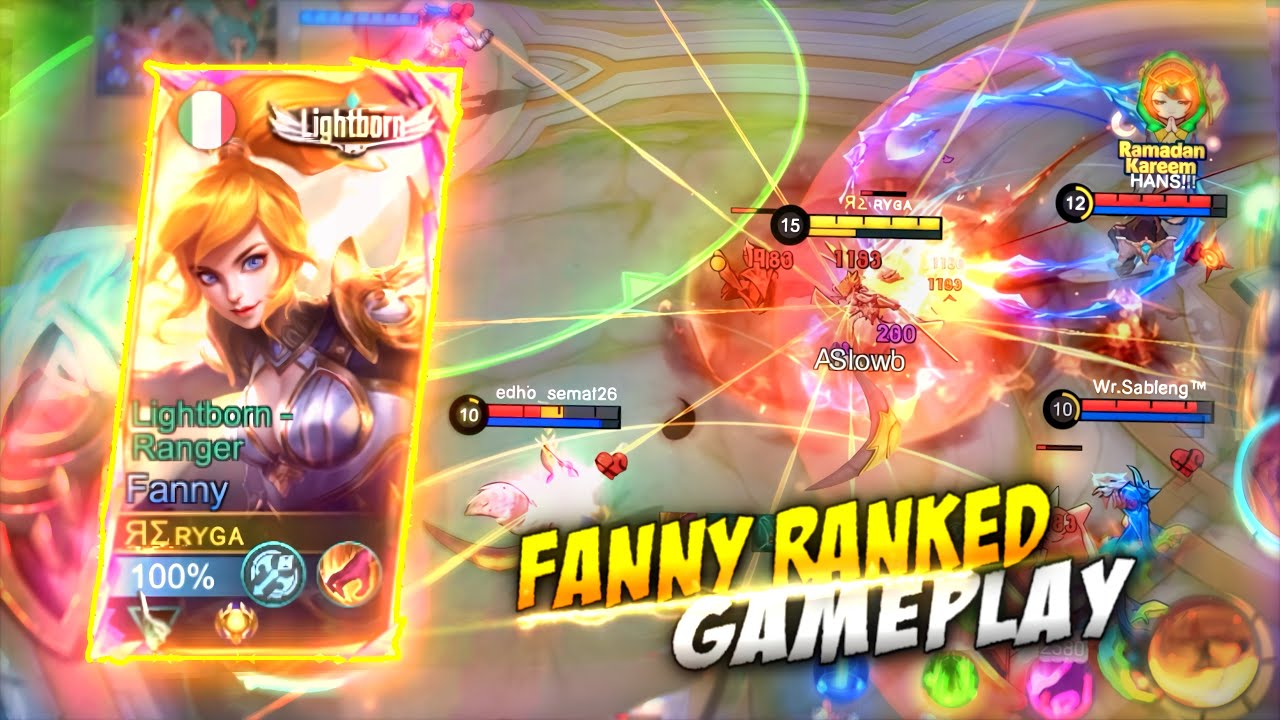 Dominate RANKED GAME by on point & unstoppable! [FANNY GAMEPLAY] | MLBB ...