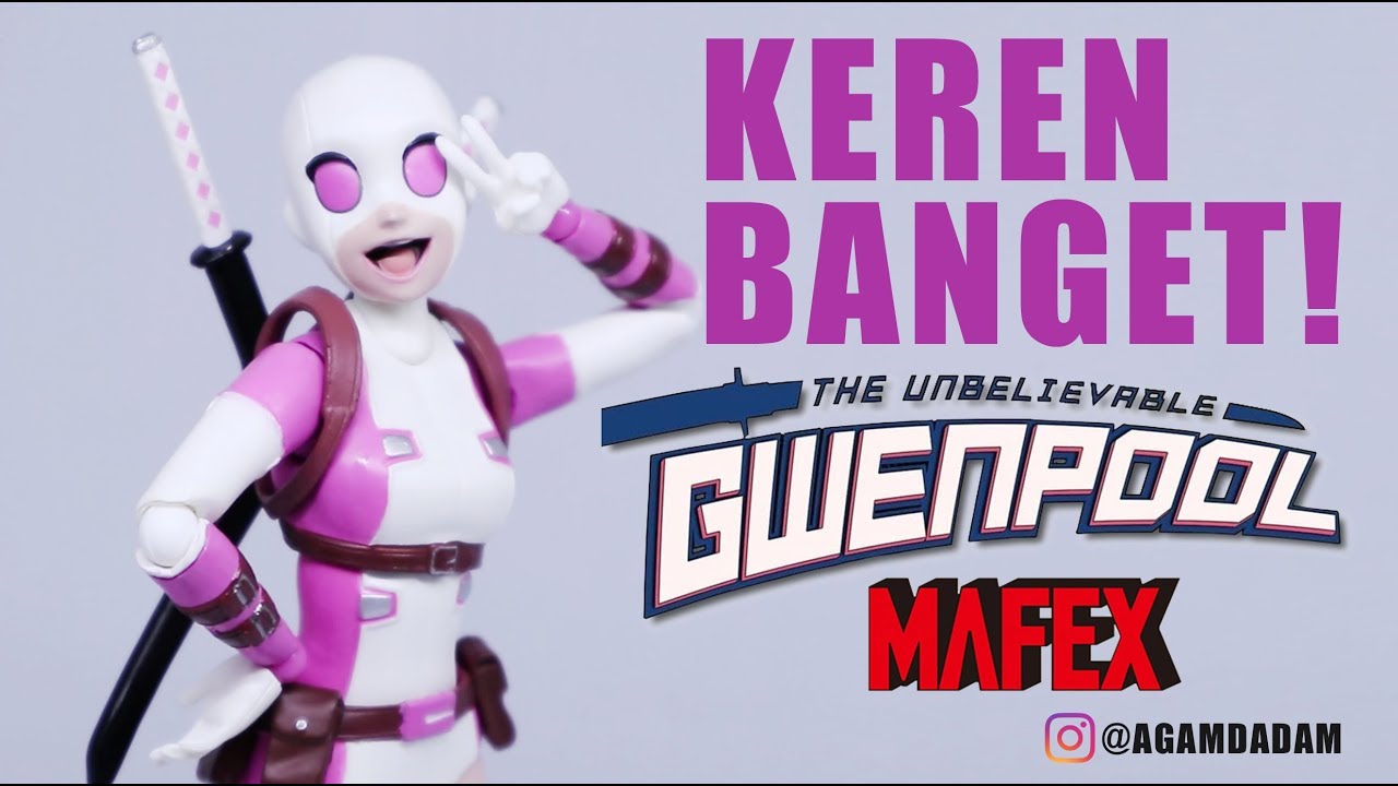 Review #65 - MAINAN FIGURE CEWEK TERASIK! MAFEX GWEENPOOL - YouTube