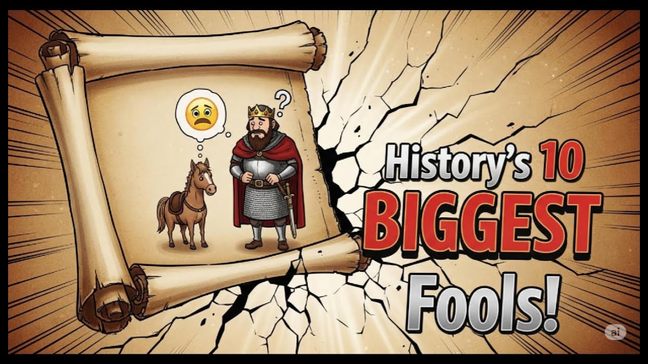 History's 10 BIGGEST Fools: Epic Blunders That Changed the World ...