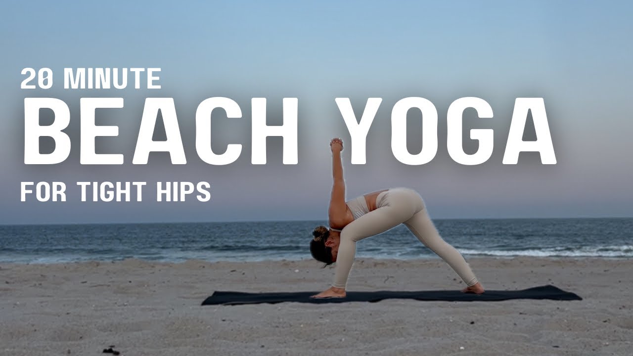 20 Min Yoga For TIGHT HIPS | Gentle Slow Flow - YouTube