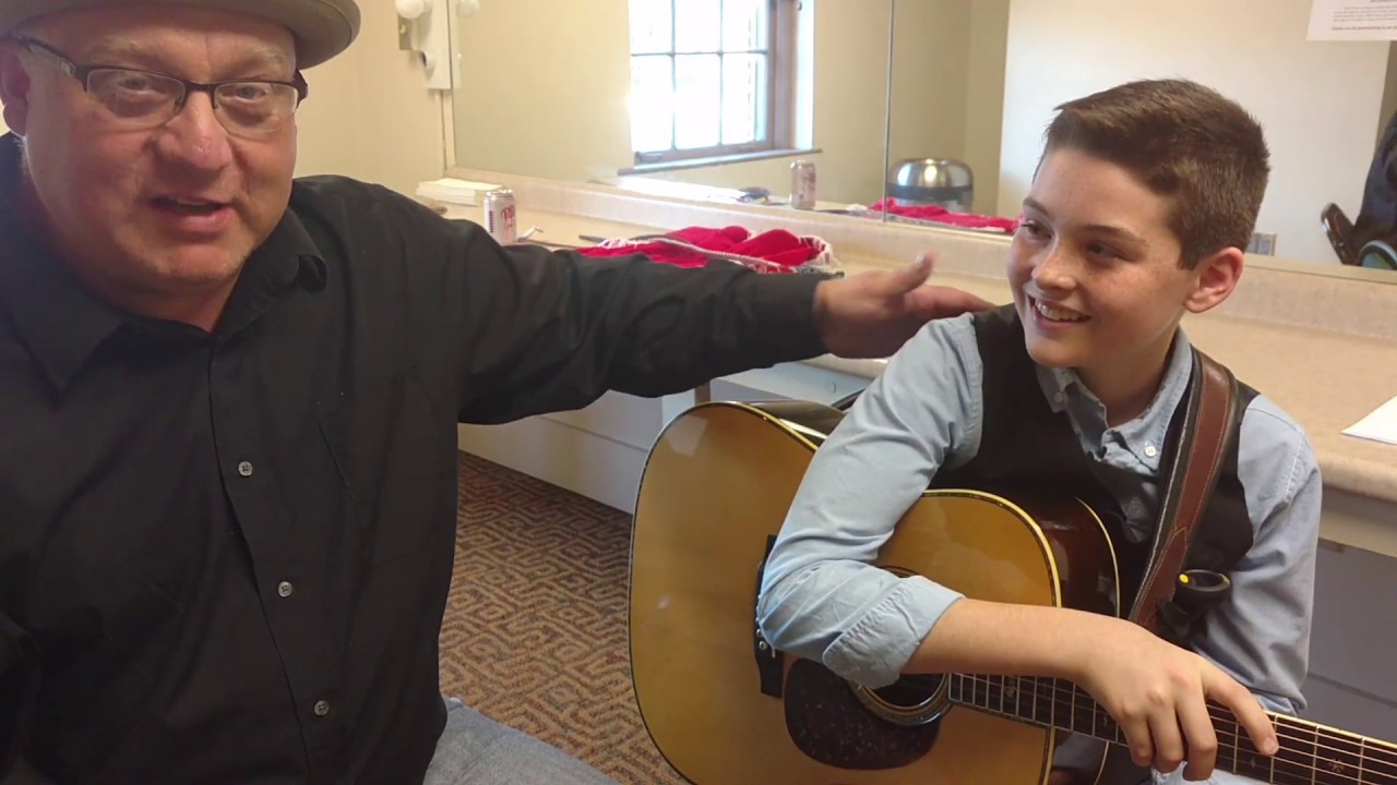 Another "Backstage at Song of the Mountains" with Presley Barker! - YouTube
