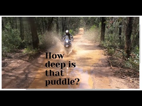 How deep is that puddle? - YouTube