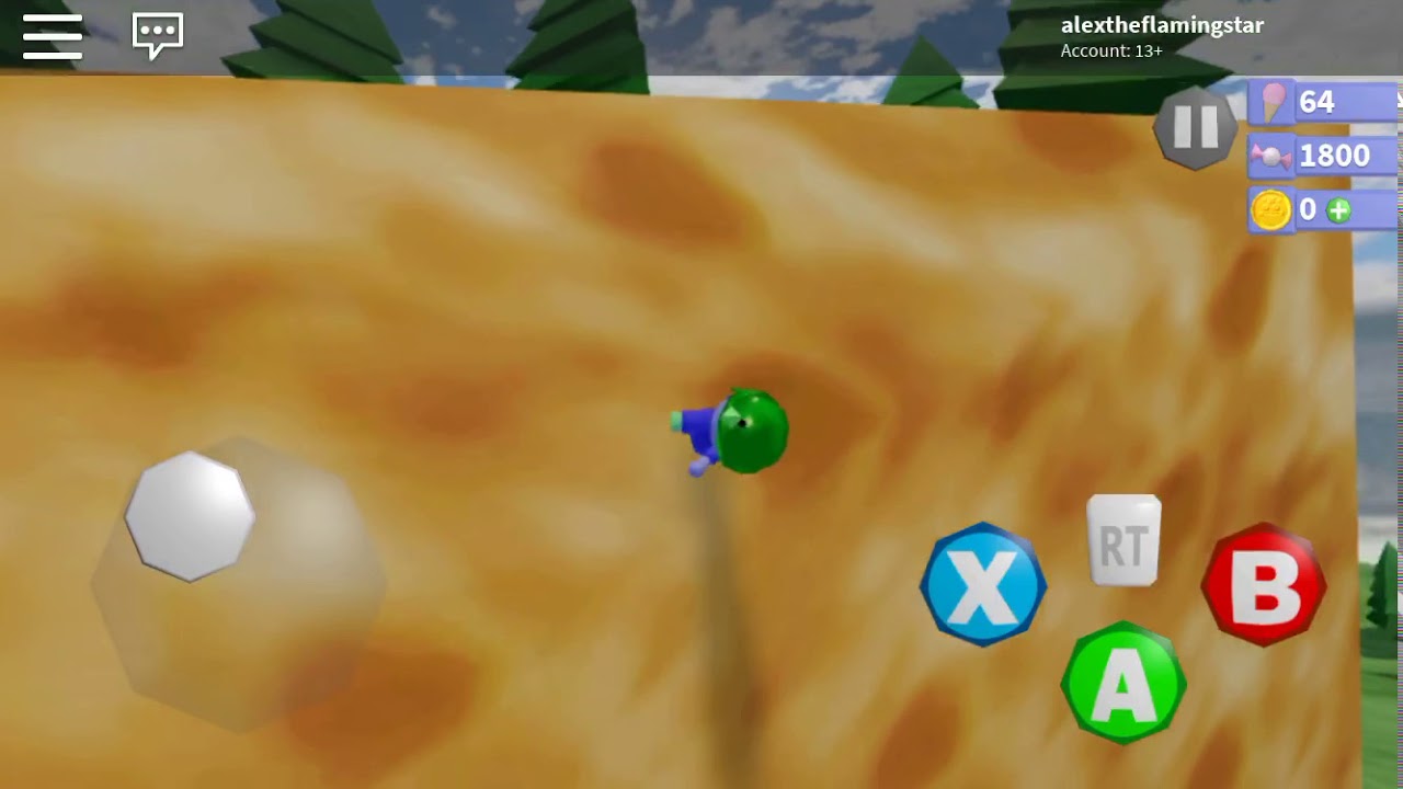 Getting up the side of turtle tops hill-Robot 64 - YouTube