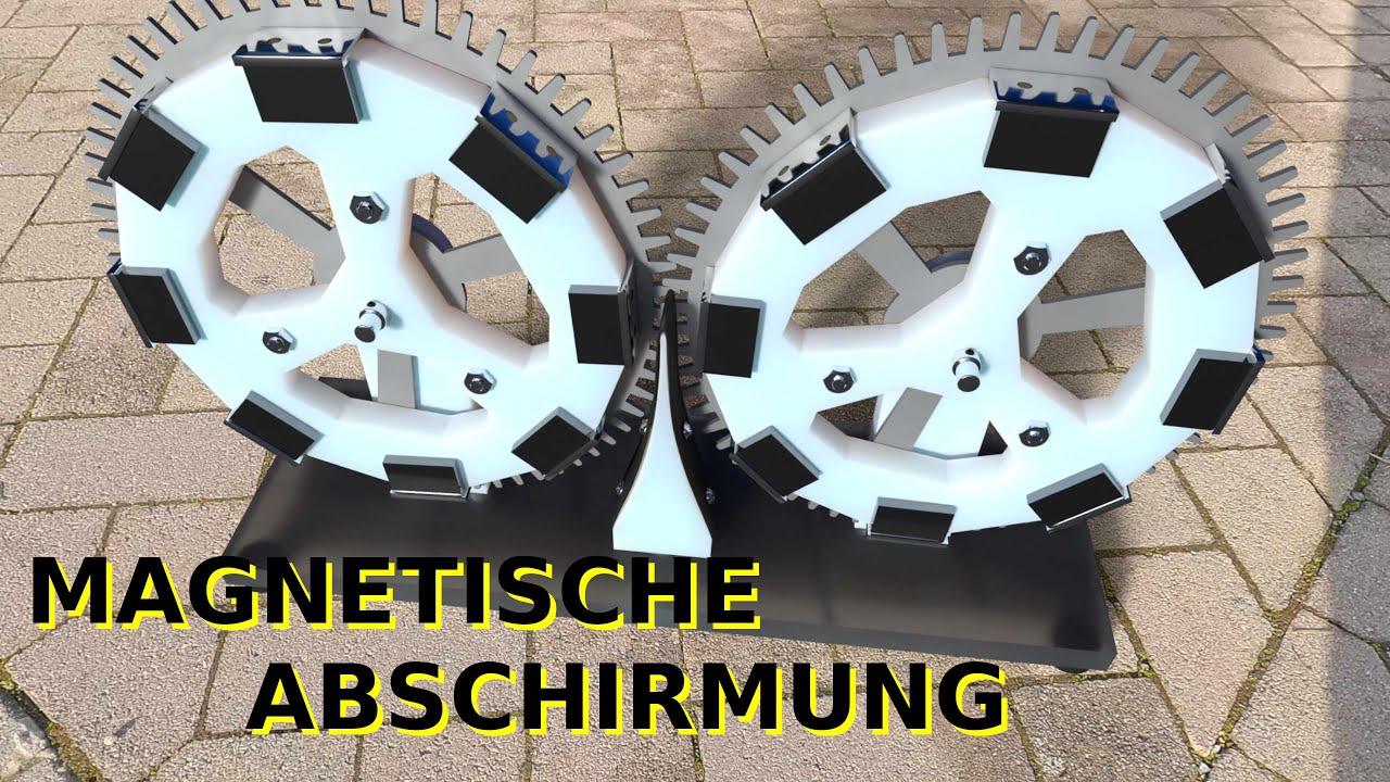 Echt? Magnetische Abschirmung! Freie Energie Magnetmotor mit Mu-Metall ...