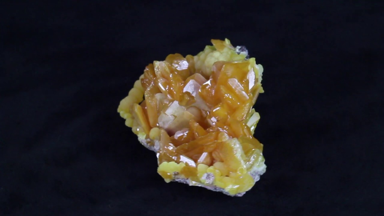 Phenomenal 2.8" Wulfenite & Botryoidal Mimetite Association - Mexico ...