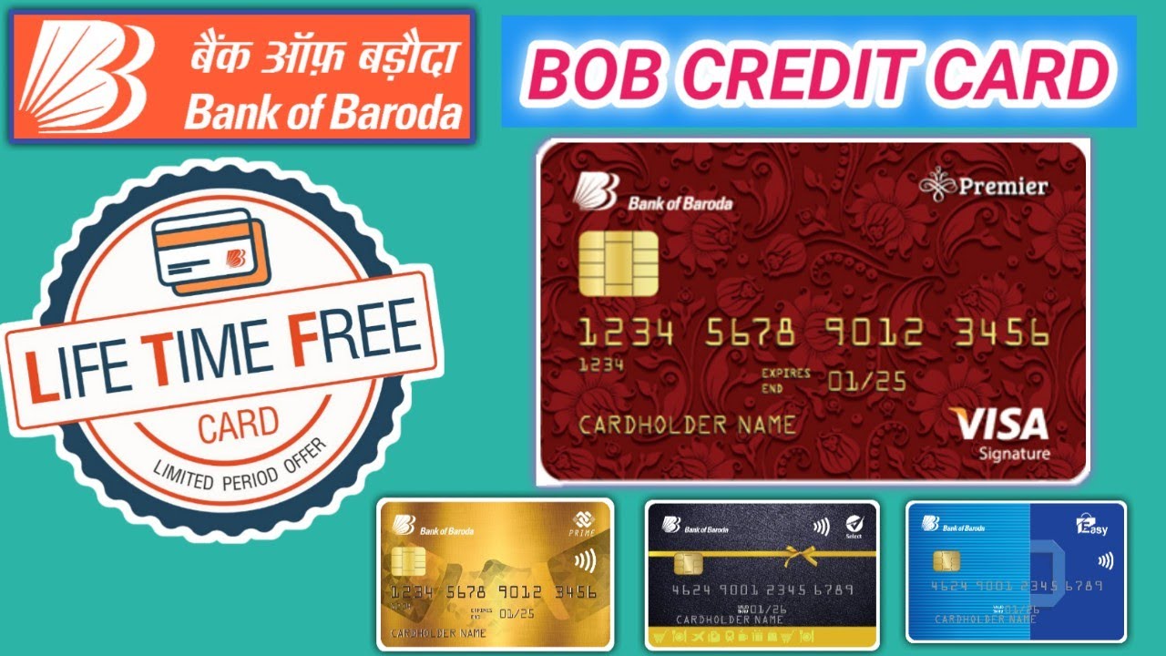 Bob lifetime free credit card | bank of baroda free credit card 💳 2022 ...