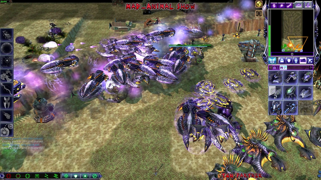 (Special Scrin Video) CnC 3 Tiberium Essence Beta 1.6 GDI vs Scrin 2vs2 ...