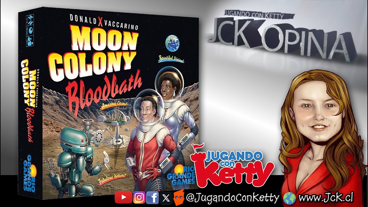 Moon Colony Bloodbath [JcK Opina / Juego de Mesa / Rio Grande Games ...
